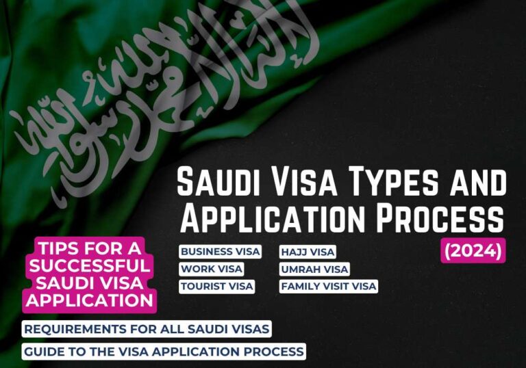 Types of Saudi Visas and How to Apply (2024)