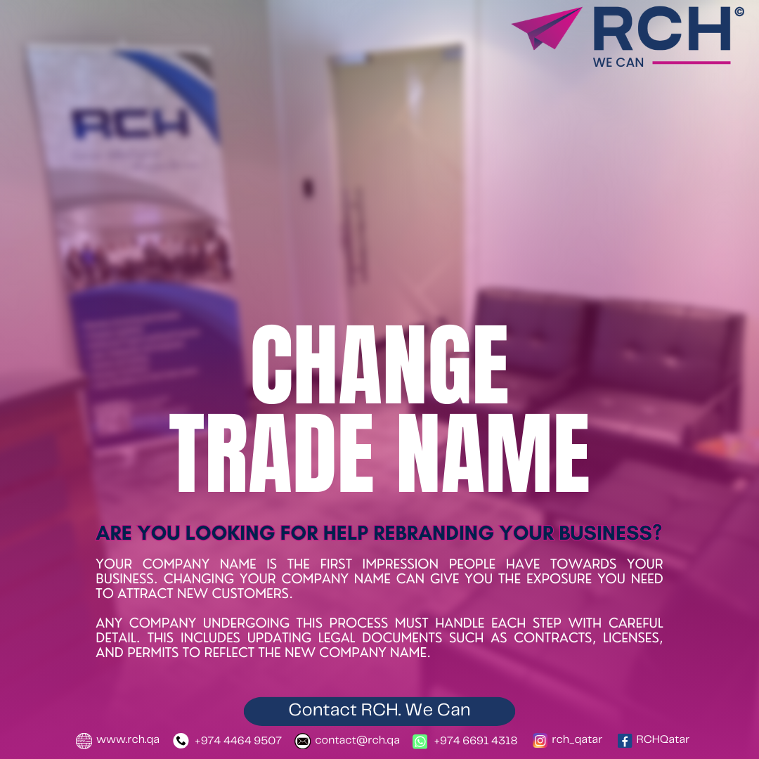 Rebranding in Qatar? How to Change Your Company Name